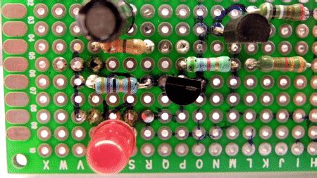 Bright Flashing LED Traditional Analogue Elektor Magazine