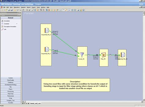Datawarehousing Business Intelligence Using Funnel And Filter In DataStage