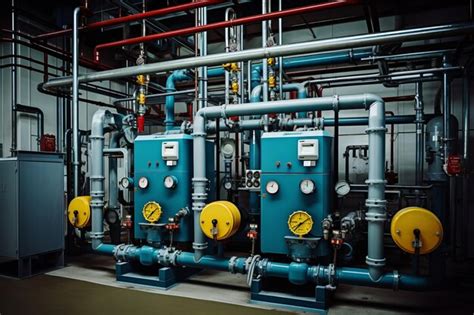 Premium Photo Unveiling The Inner Workings Exploring Industrial Equipment At A Natural Gas