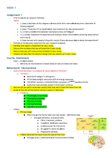 Week 1 Lecture Notes 1 Week 1 Assignment 1 First 5 Modules Of