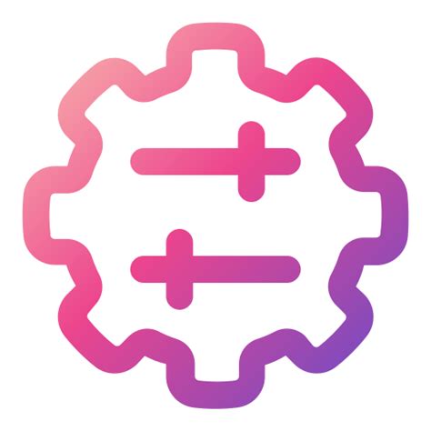 Control Generic Gradient Outline Icon