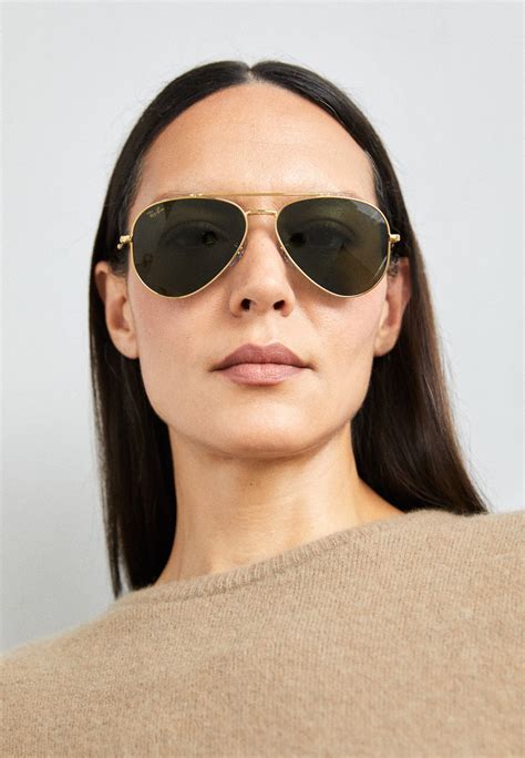 Aviator Sunglasses Gold