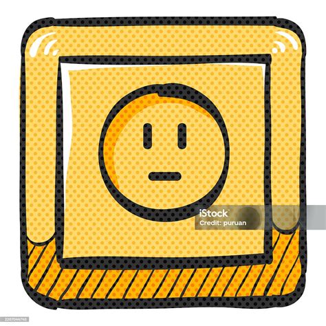 보호 된 전기 콘센트 하프 톤 아이콘 손으로 그린 색상 벡터 일러스트 레이 션 0명에 대한 스톡 벡터 아트 및 기타 이미지 0명 낙서 드로잉 데칼 Istock