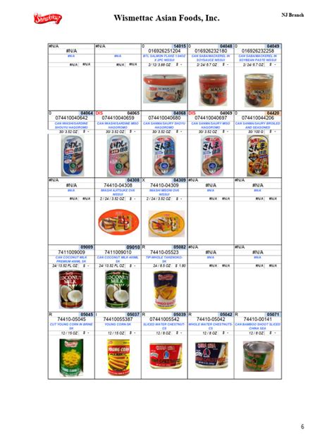 Wismettac Asian Foods Catalog Pdf East Asian Cuisine Asian Cuisine