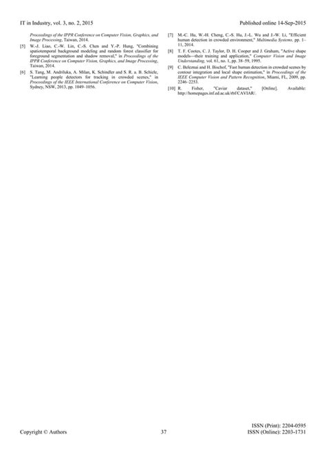 Contour Based Pedestrian Detection With Foreground Distribution Trend Filtering And Tracking Pdf