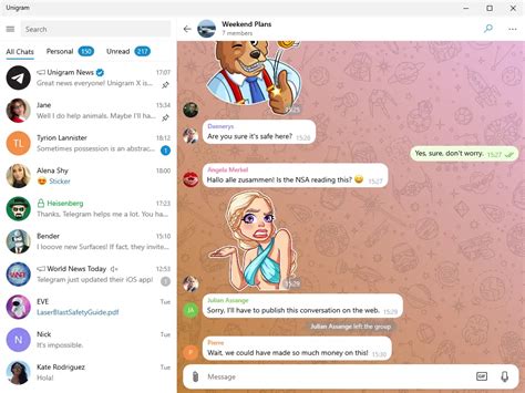 Unigram Native Uwp Telegram App For Windows Xbox Surface Hub