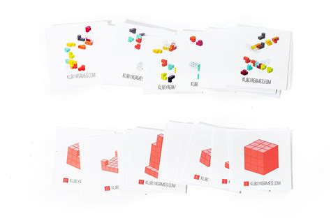 Soma Cube Puzzle Set With 50 Challenge Cards Kubiya Games
