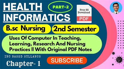 Health Informatics Ii Uses Of Computer Ii Chapter 1st Lec 2 Ii 2nd Semester Ii Bsc N Youtube