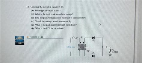 solved 18 consider the circuit in figure 2 96 a what