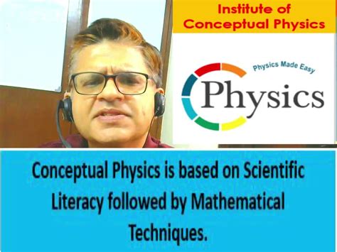 Institute Of Conceptual Physics On Linkedin Conceptualphysics Physics
