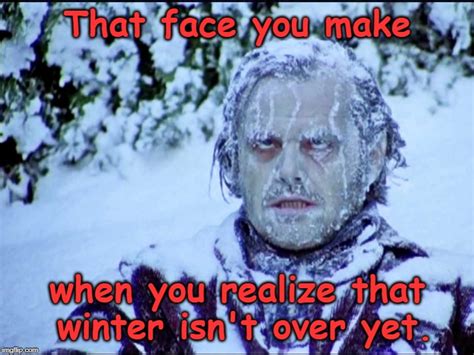 The Shining Meme Jack Nicholson The Shining Snow Meme Generator