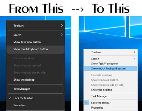 Windows 10 Taskbar Context Menu Tweaker By Vishal Gupta On Deviantart
