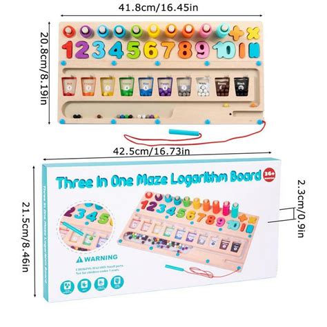 어린이 몬테소리 장난감 나무 숫자 퍼즐 장난감 유아 학습 모양 색상 분류 유치원 교육 도구 학습 및 교육