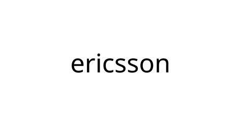 Ericsson Tm Forum Oda Component Directory