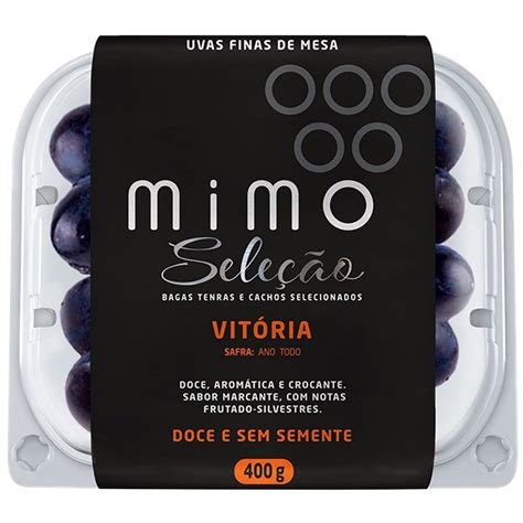 Uva Vitória Seleção Bandeja Mimo 400g Compre Online E Receba Em Casa
