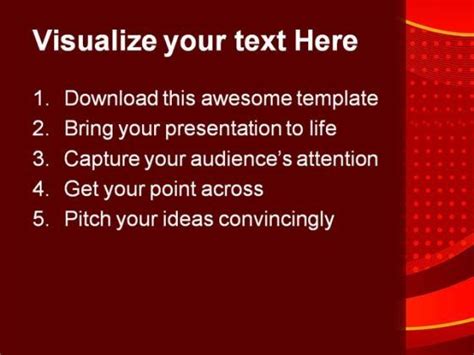 Red Abstract Background PowerPoint Templates And PowerPoint Backgrounds 0411