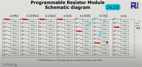 Seven Decade Resistance Programmable Board With Programmable Jumpers General Electronics