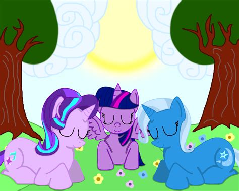 Mlp Trixie And Twilight