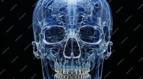 Premium Photo Brain Xray