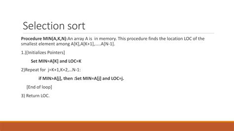 Sorting And Hashing Concepts Ppt