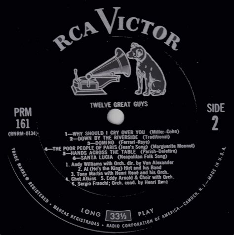 Rca Special Products Album Discography