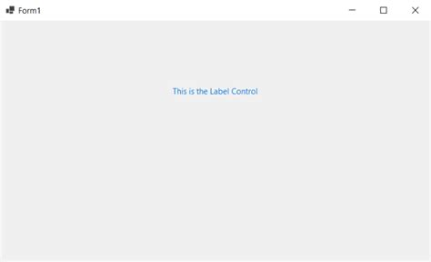 Label Control In What Is Label Control In