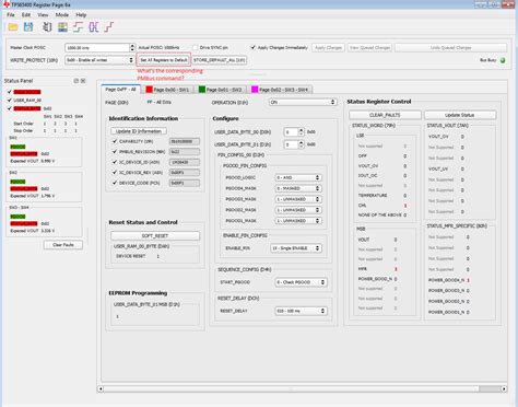 Tps65400 Whats The Command To Set All Registers To Default Power Management Forum Power