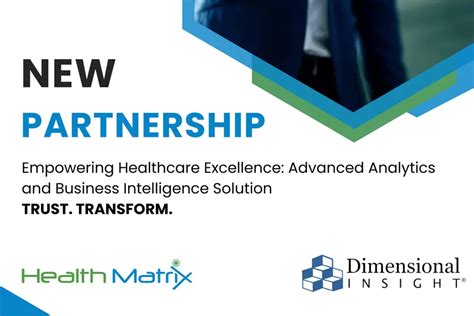Health Matrix And Dimensional Insight Introduce An Innovative Intelligence And Data Analytics