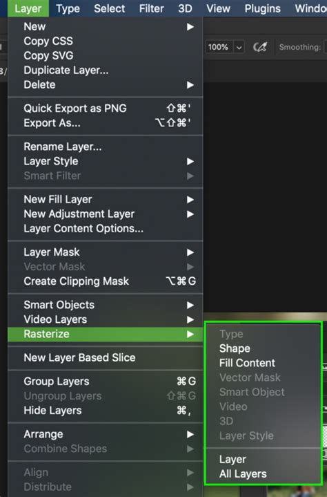 What Does Rasterize Mean In Photoshop Brendan Williams Creative