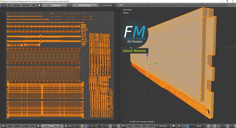 Ddr5 Ram Memory Module 2 3d Model Cgtrader