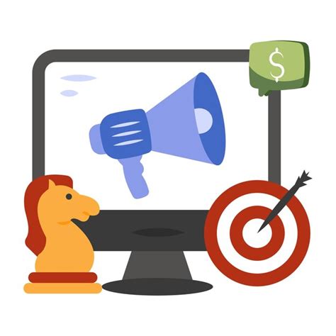 Premium Vector A Perfect Design Icon Of Marketing Strategy