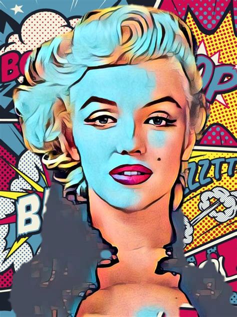 Marilyn Monroe Andy Warhol Wallpaper