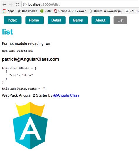 Javascript How To Resolve Page Is Missing In Angular 2 Boiler Stack Overflow