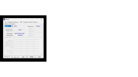 Cpu Z De 4 Slot BoŞ GÖsterİyor Donanımhaber Forum