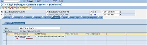Search Help Exit Sapcodes