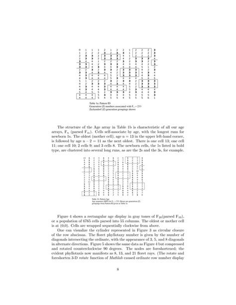 Fibonacci Phyllotaxis By Asymmetric Cell Division Pdf Pdf Gardening