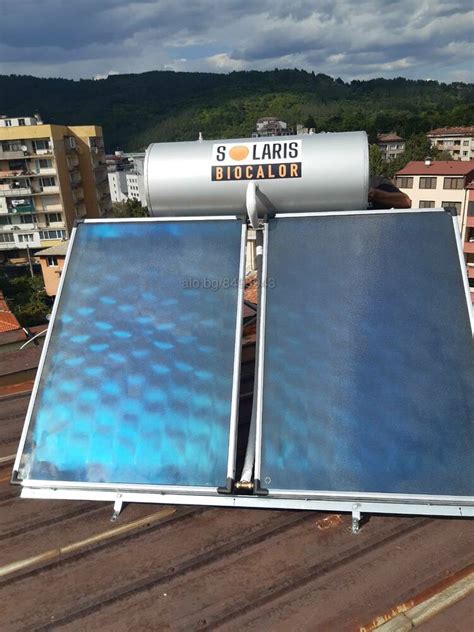 Соларни системи за топла вода Слънчеви колектори за вода Велико Търново Внос и дистриб