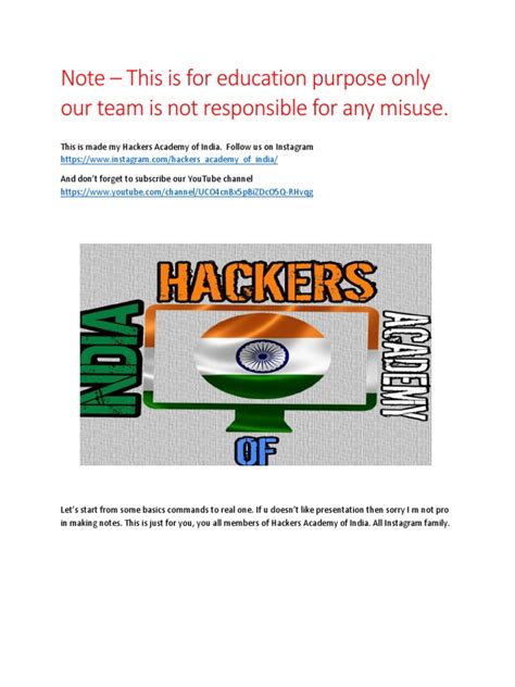 Commands Of Termux Pdf Pdf