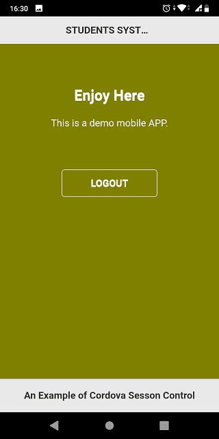 How Cordova Session Data Check If Already Login Easy Code Share