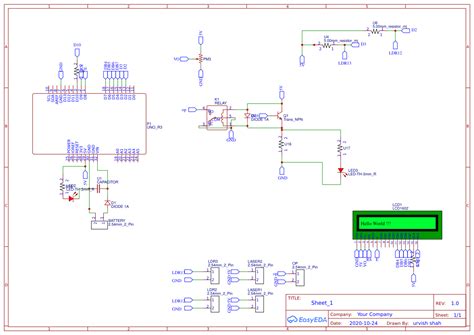 Group Task People Counter EasyEDA Open Source Hardware Lab
