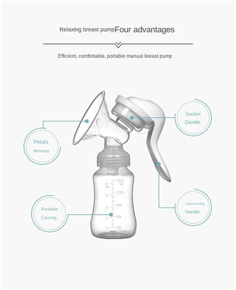 Manual Breast Pump Lactation Breast Breast Pump Fo Grandado