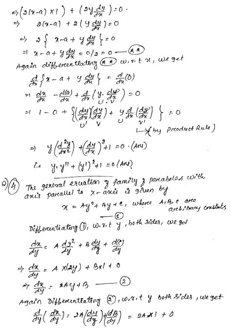 Solved 1 Eliminate The Arbitrary Constants On The Given Equation C1 Course Hero