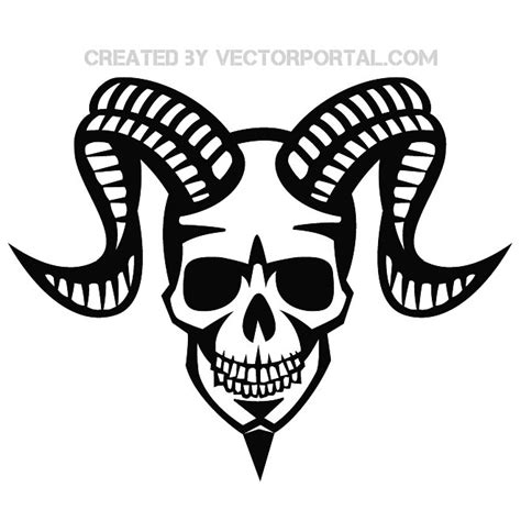 Devil Skull Graphics Free Vector Free Vectors Ui Download