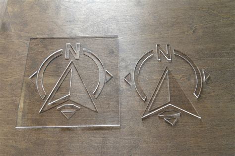 North Router Template Router Inlay Template Clear Acrylic Router Jig