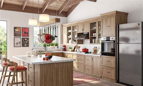 Great Room With Loft Kitchen