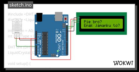 Latihan 5 Lcd Wokwi Esp32 Stm32 Arduino Simulator
