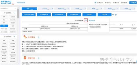 单因素方差分析如何三线表 知乎