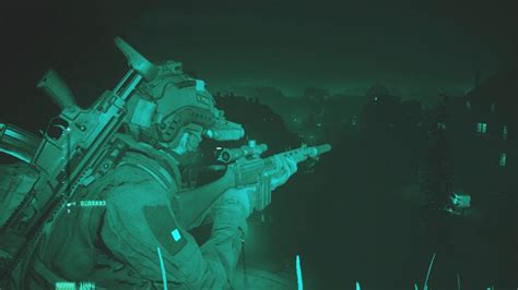 Night Vision Stealth Mission Going Dark Call Of Duty Modern Warfare