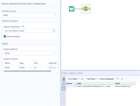 Solved Return Only The Email Address String Using Regex R Alteryx Community