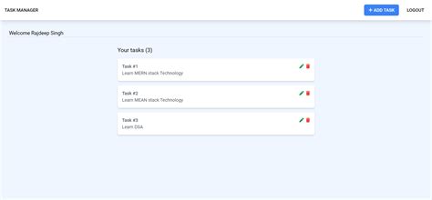 Github Rajdeep777task Management System A Simple Task Management System Built Using Mern Stack
